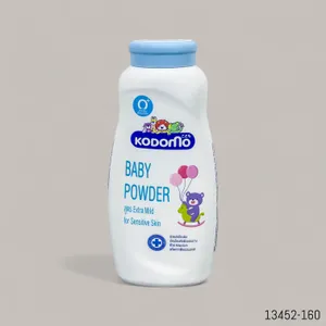 Kodomo Baby Powder, Extra Mild, Anti Rash, O+ baby, 160g (Thailand)