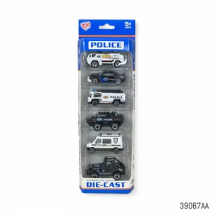 Monowa Mart | Police Die Cast Metal Vehicle Set 6pcs 3Y+
