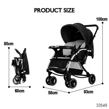 Monowa Mart | C3 Carnation Baby Rocking Stroller Pram | MonowaMart