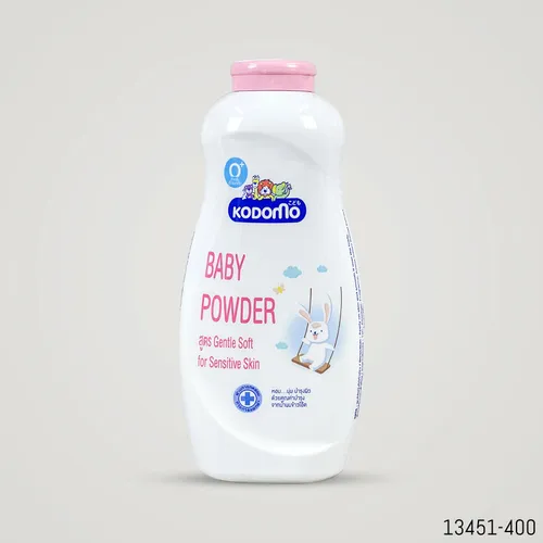 Kodomo Baby Powder, Gentle Soft, Sensitive Skin, 0+, 350g (Thailand)