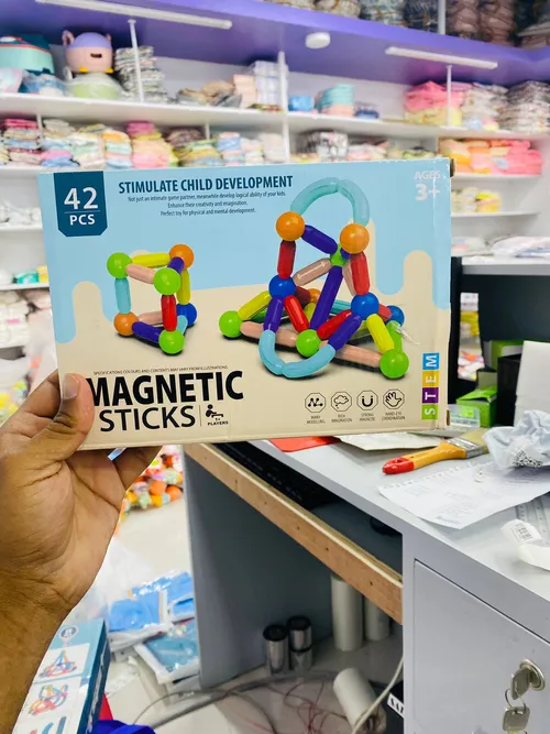 Monowa Mart | Magnetic Sticks Puzzles Set