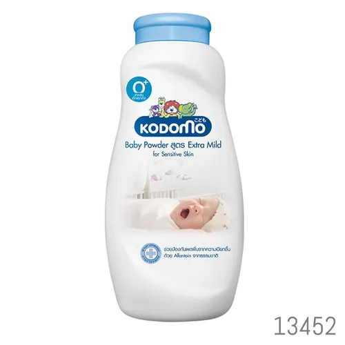 Kodomo Baby Powder, Extra Mild, Anti Rash, O+ baby, 50g (Thailand)